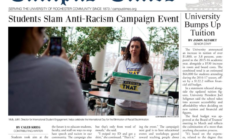 3-24-16 - Campus Times - Campus Times