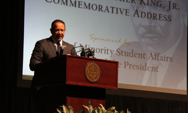 Marc Morial delivers MLK address - Campus Times