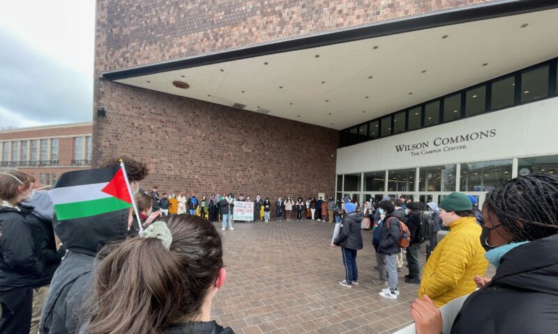 SJP holds first protest of the semester, their largest yet - Campus Times