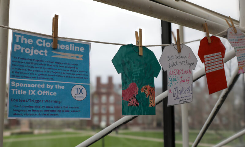 The Clothesline Project gives a voice to the unheard - Campus Times